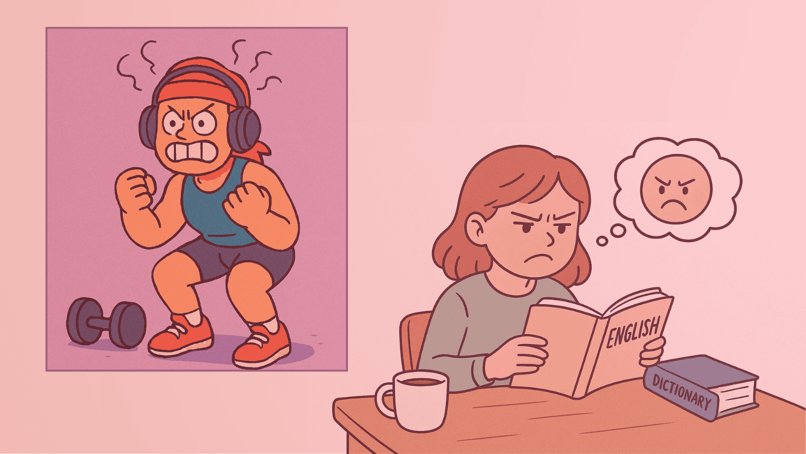 Como dizer “na força do ódio” em inglês - English in Brazil